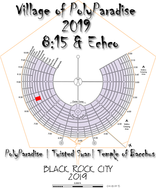 2018 Playa Location - PolyParadise Burning Man